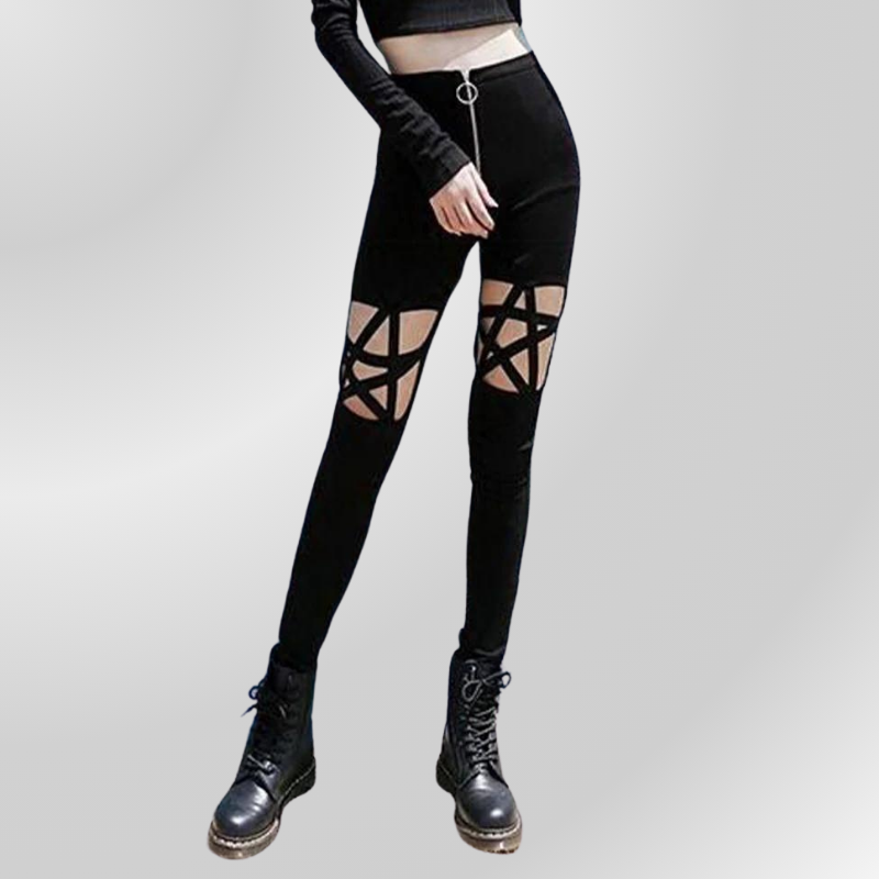 Gothic Pentacle Pants | L'Esprit Gothique